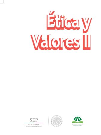 Ética y Valores II FK Segundo Semestre de Preparatoria - SEP Libro ...